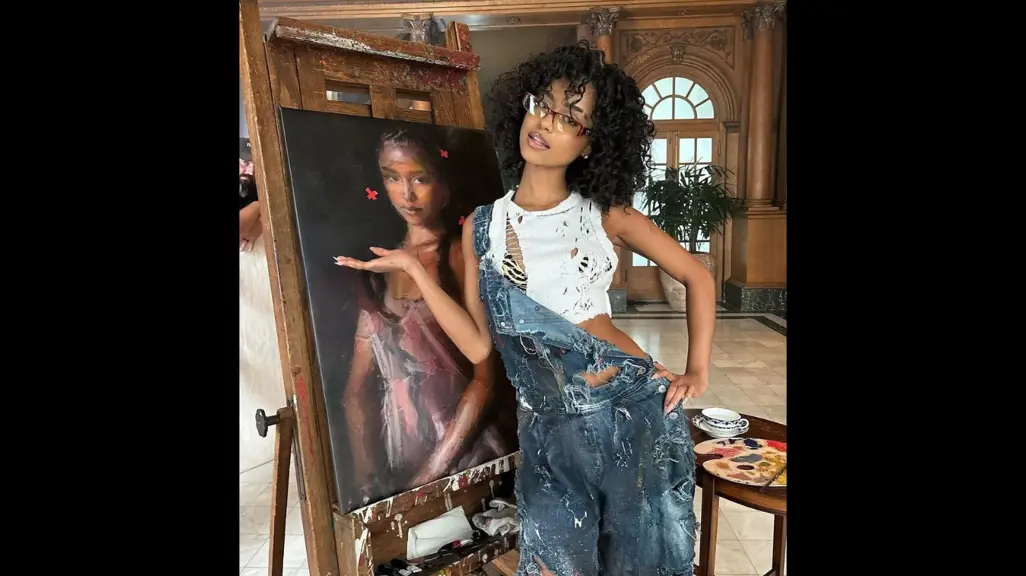 Tyla reveals she painted self-portrait in ‘ART’ music video