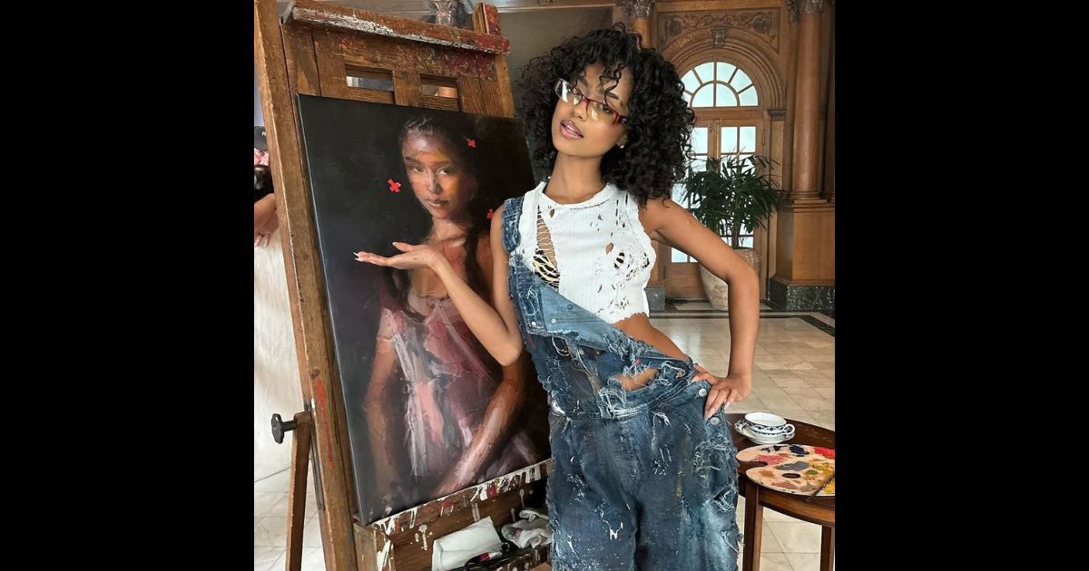 Tyla reveals she painted self-portrait in ‘ART’ music video