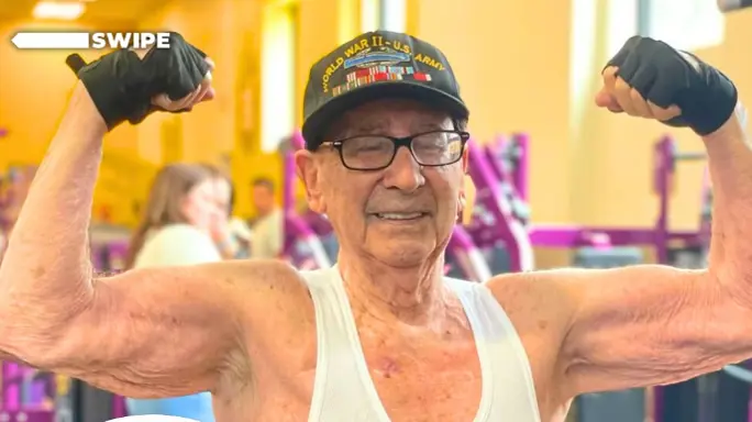 WATCH: 100-year-old WWII veteran breaks Guinness Record for world's ...