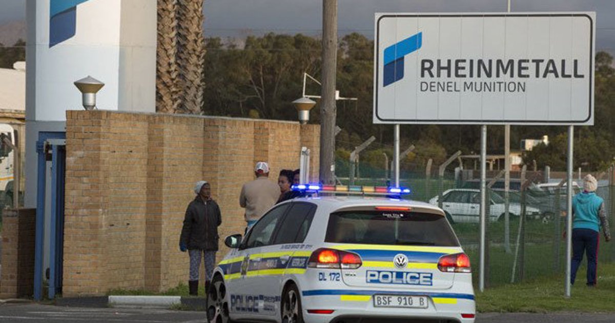 Rheinmetall Denel Munition launches probe into blaze
