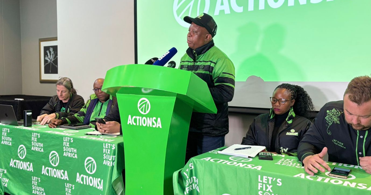 ActionSA says it won't invite 'unnecessary instability' to Tshwane Municipality with regards to ...