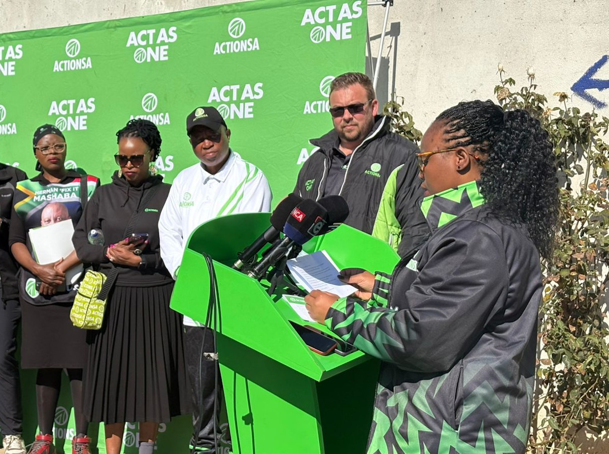ActionSA launches campaign for 2026 local govt elections in Alex, aims ...