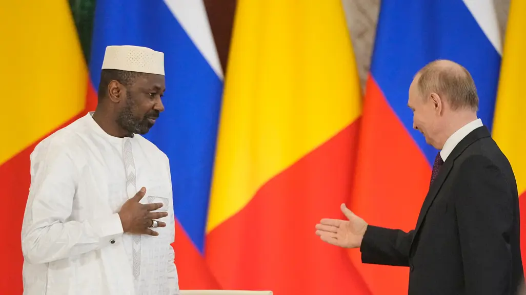 Mali junta chief visits Putin in bid to bolster defence ties