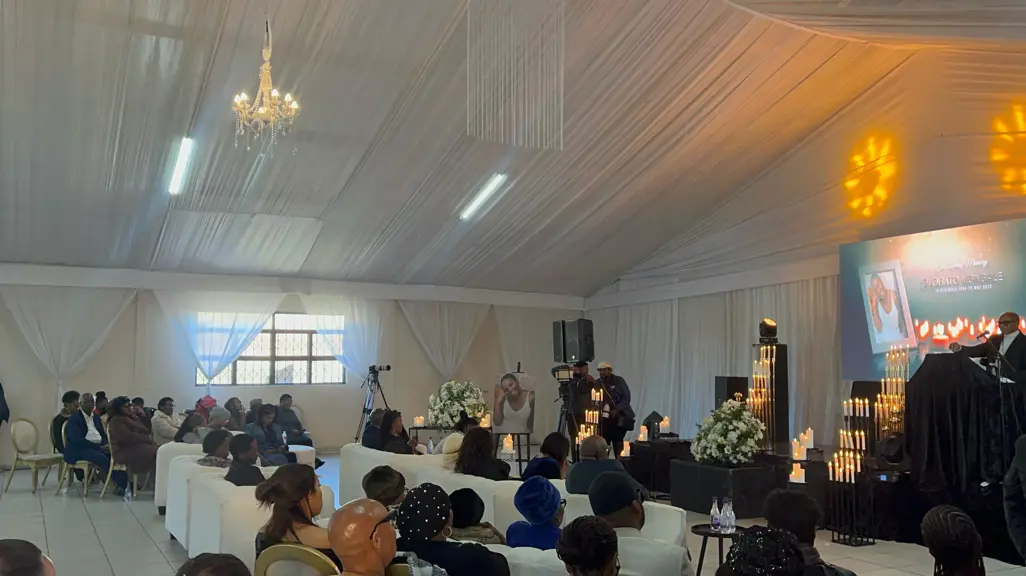 Olorato Mongale's family at memorial service: 'She was a light, a force ...