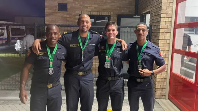 Toughest Firefighter Alive competition: Cape Town firefighters reign ...