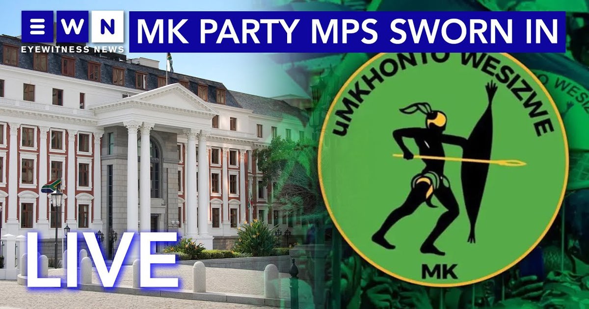 WATCH LIVE: MK Party's 58 members sworn in as members of Parliament