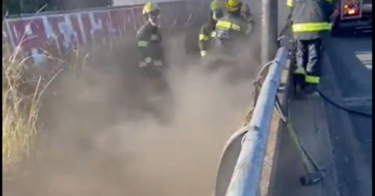 Underground cable fire on M1 in Braamfontein causes traffic delays