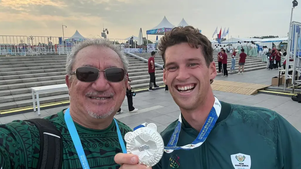 Canoeist Hamish Lovemore grabs SA's first medal at World Games in China