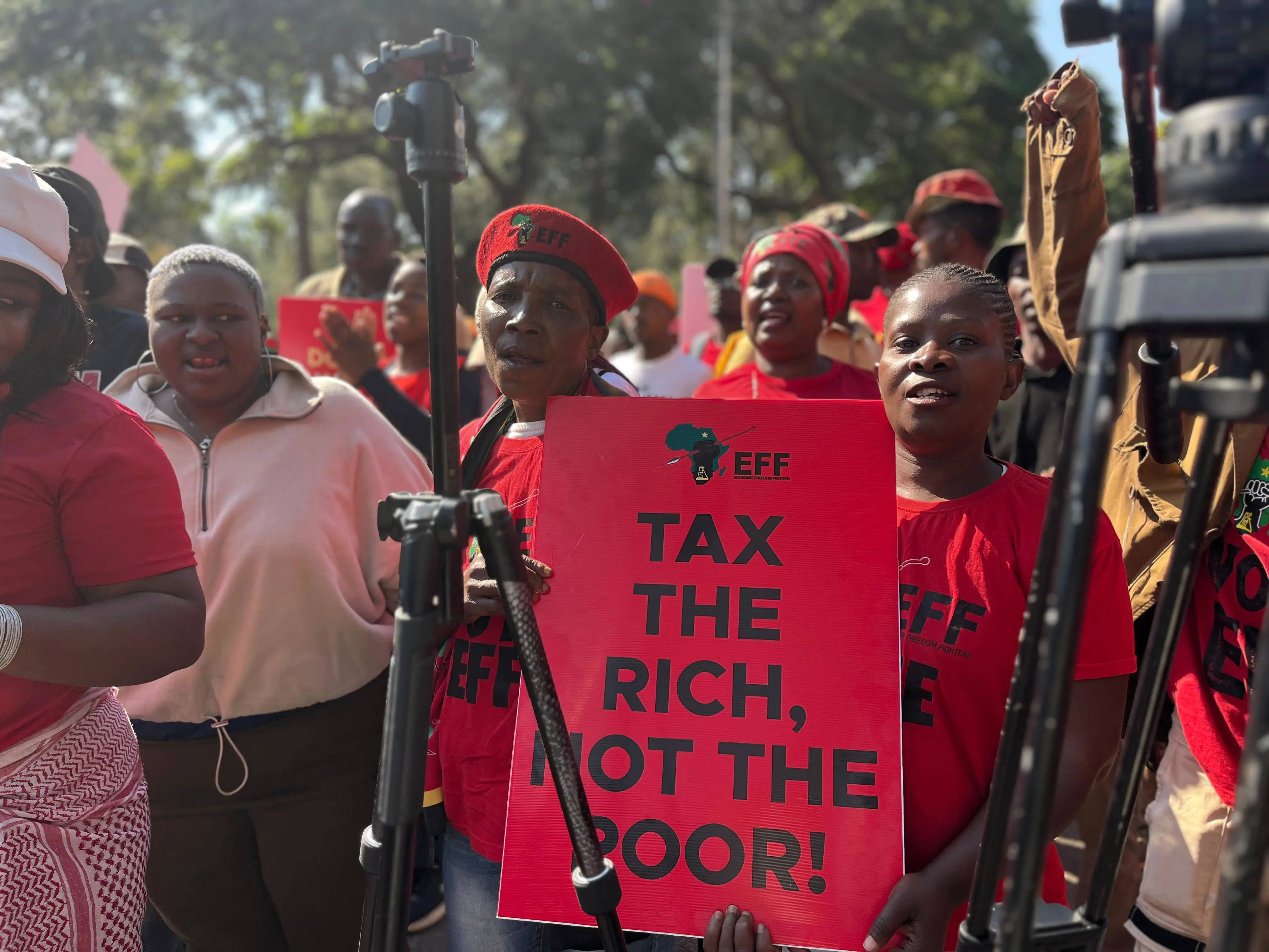 IN PICS: EFF marches to National Treasury over 'VAT Victory'