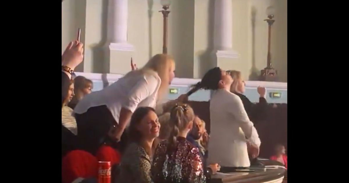 WATCH: Hair pulling, slapping and yelling: Concertgoers tiff goes viral
