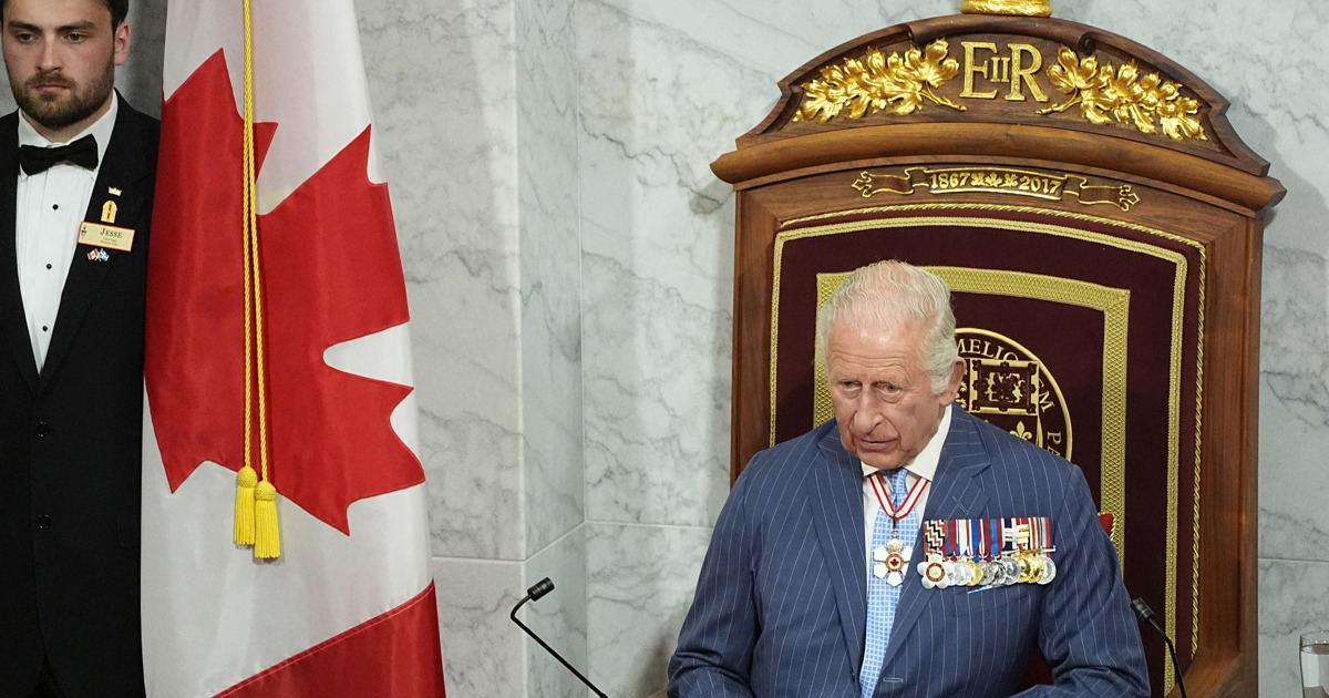 King Charles highlights Canadian 'self-determination' as Trump looms
