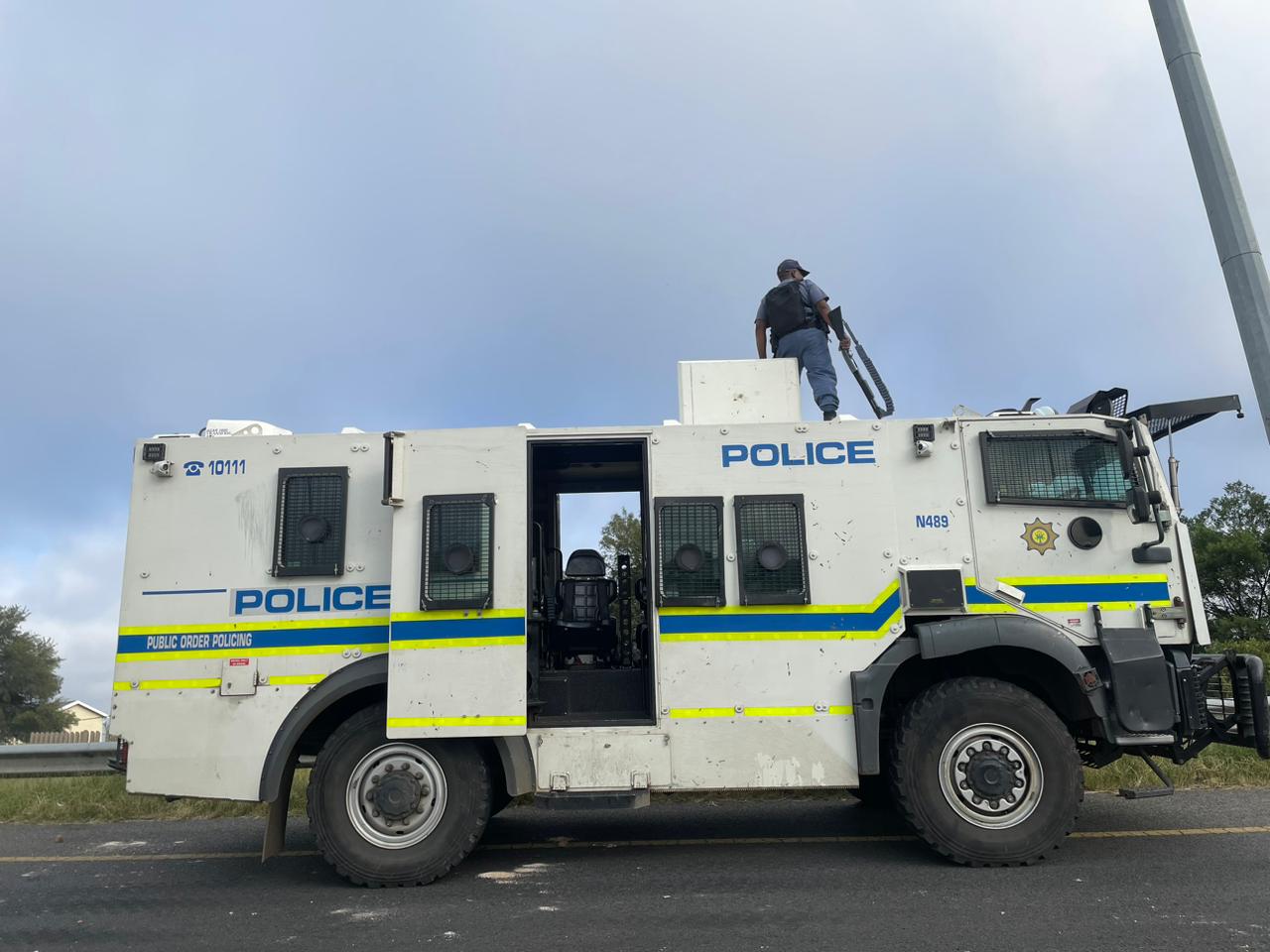 Calm restored in Joburg south after police dispersed protesters from ...