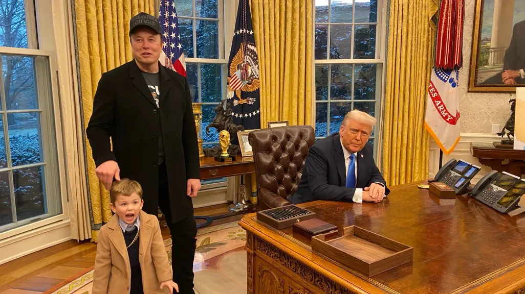 Trump gives Musk an Oval Office goodbye