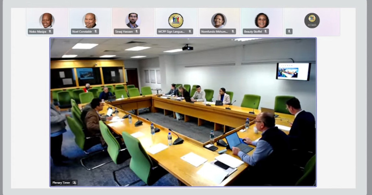 Western Cape Monitoring and Support of Municipalities Amendment Bill ...