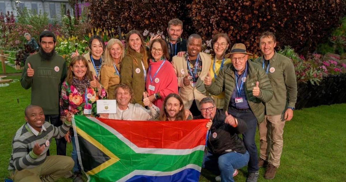 Another gold for SA at Chelsea Flower Show