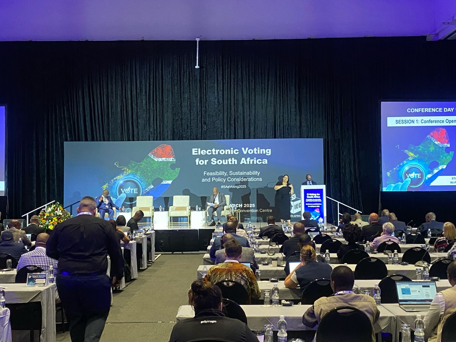 IEC hears how online voting can cut down time voters take to cast ballot