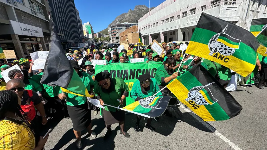 ANCWL marches to Parliament, wants GBV declared a national disaster