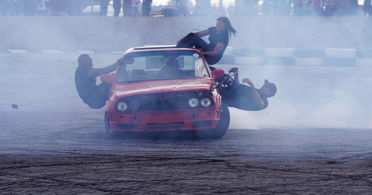 Kayla Oliphant talks spinning and doing 'fun' stunts with David Blaine