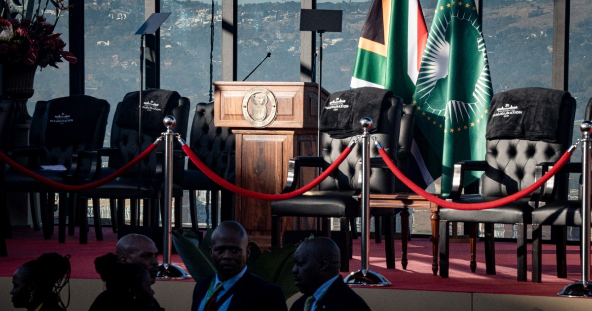 IN PICS | Speeches, suits and salutes: The 2024 presidential inauguration