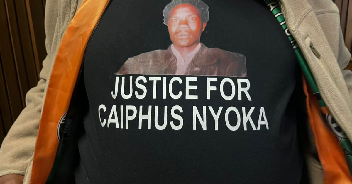 Caiphus Nyoka's family relieved one of his killers finally imprisoned