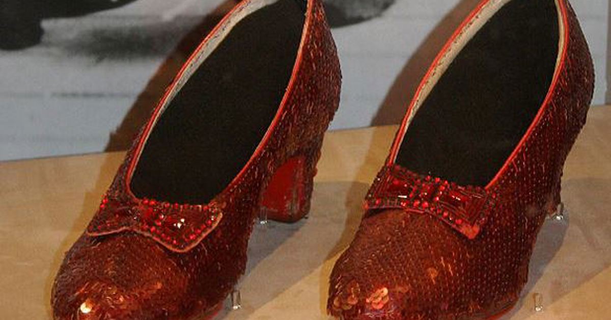 Dorothy's iconic ruby slippers from 'The Wizard of Oz' sells for record ...