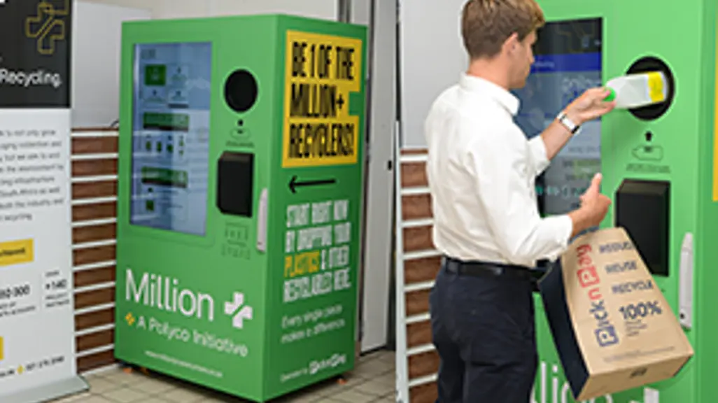 Pick n Pay's Reverse Vending Machines exchange recycling for rewards