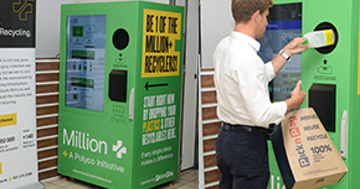 Pick n Pay's Reverse Vending Machines exchange recycling for rewards