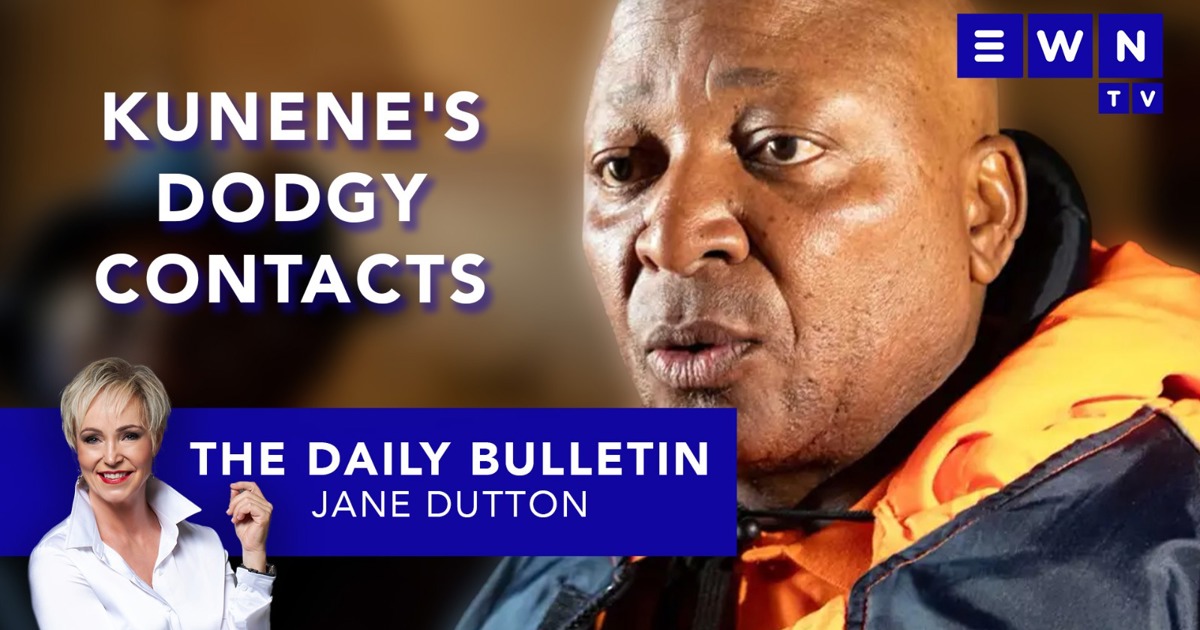 The day that was: DA wants Kunene to resign, Arrests over Dj Sumbody ...