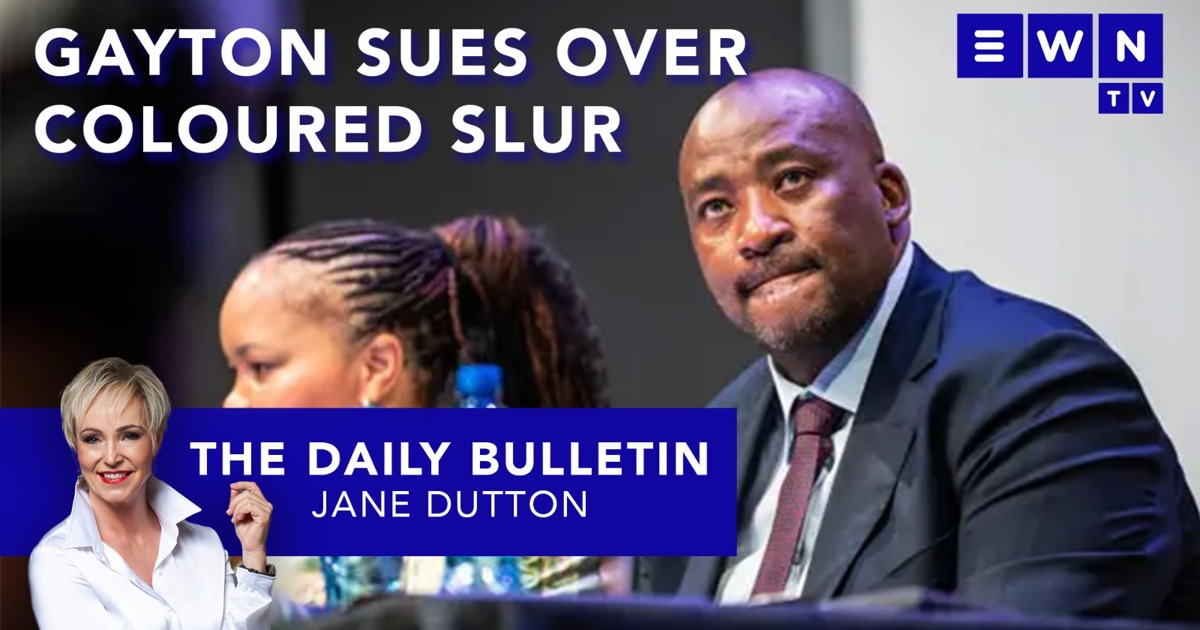 The day that was: Gayton sues over coloured slur, CEO bribes DM ...