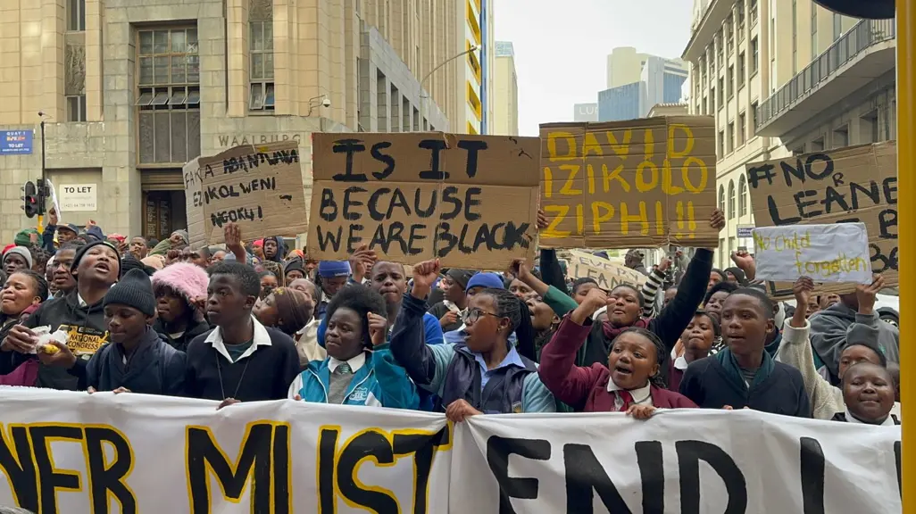 Equal Education marches over unplaced learners in the Western Cape