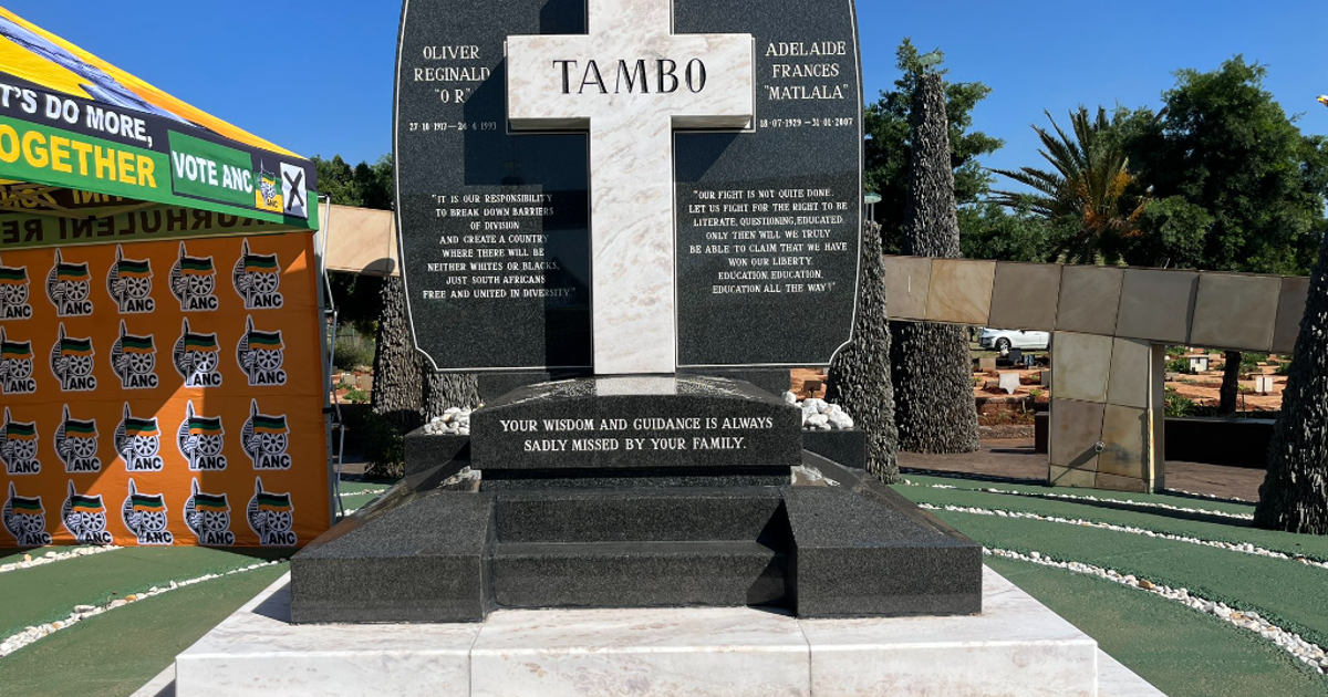 OR Tambo's family throws weight behind ANC to win upcoming elections