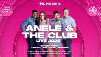 Anele and The Club LIVE 2025: An unmissable night of music, laughter ...