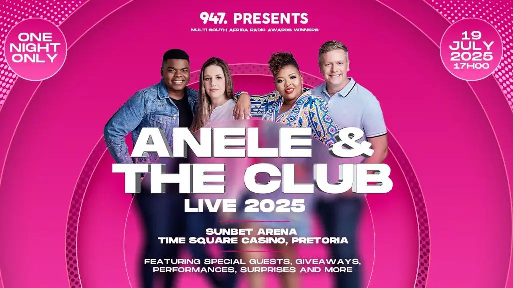 Anele and The Club LIVE 2025: An unmissable night of music, laughter ...