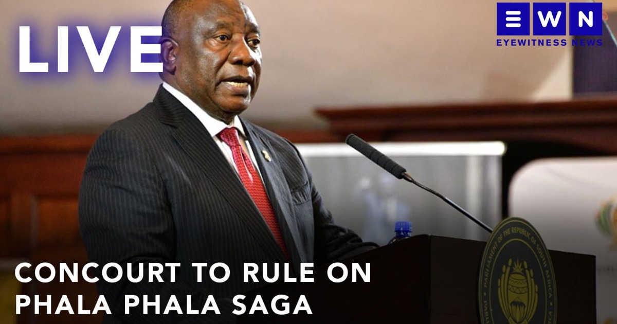 LIVE: ConCourt to rule on Phala Phala saga