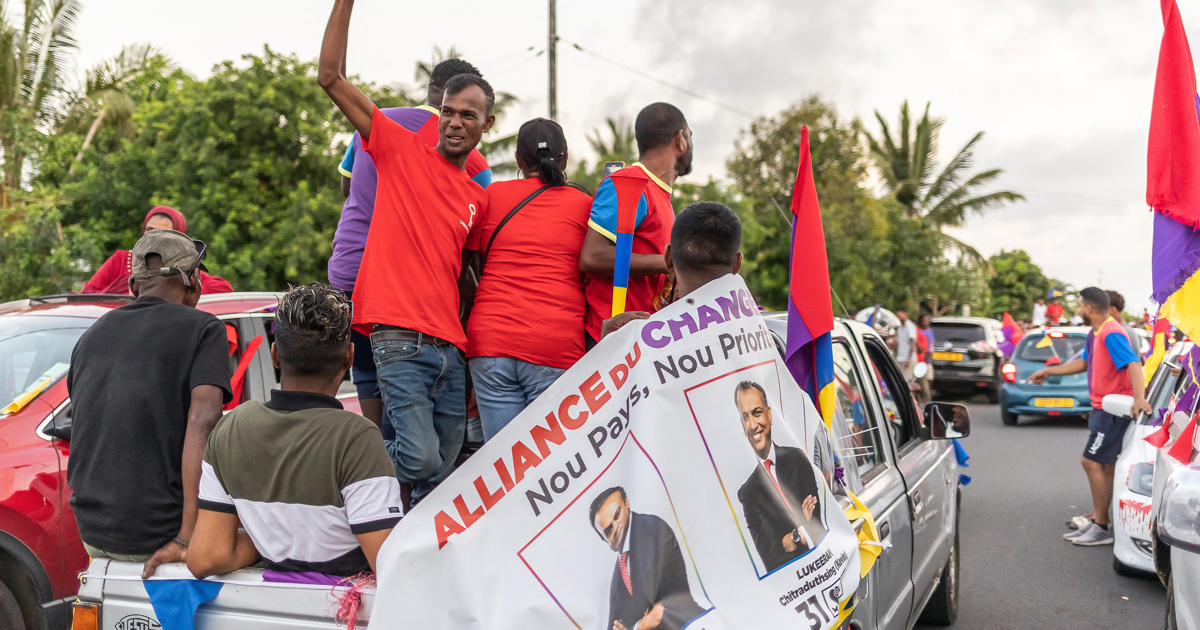 Mauritius opposition leader claims sweeping vote win