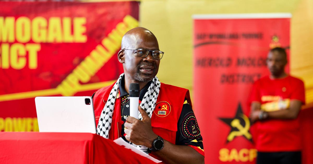 ANC has no right to stop SACP from contesting elections alone - Mapaila ANC has no right to stop SACP from contesting elections alone - Mapaila