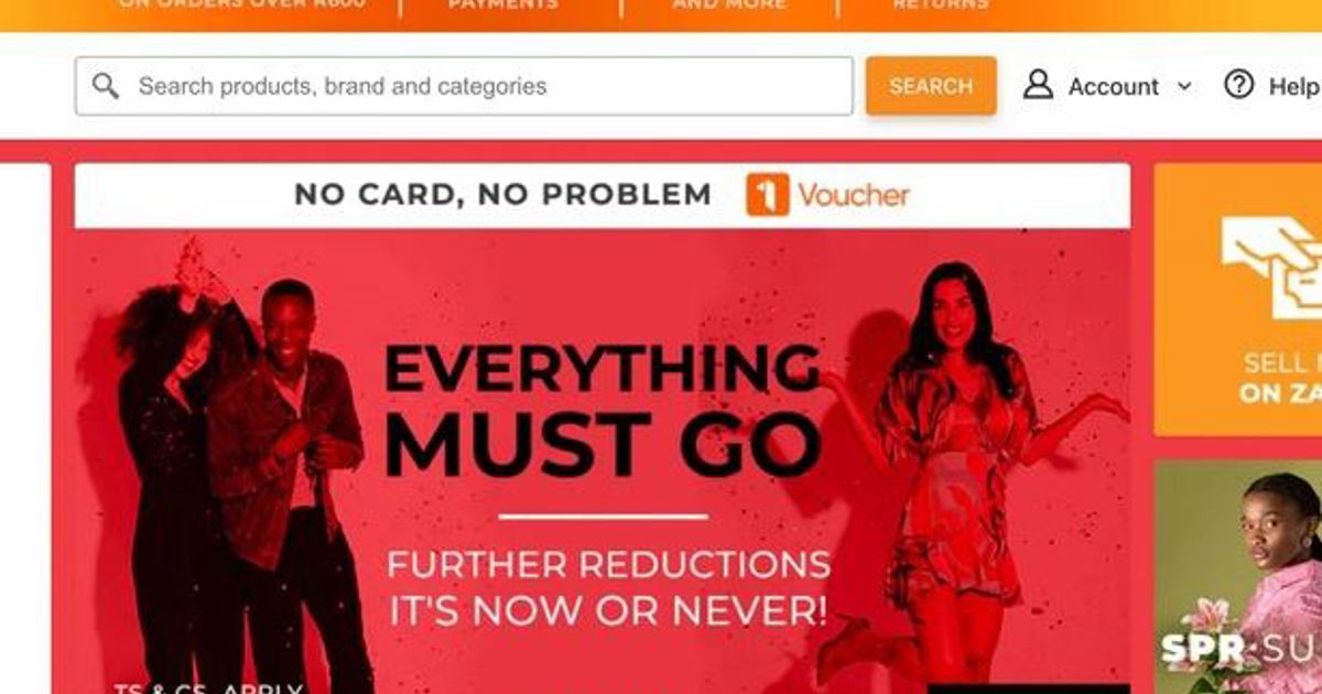 Zando leaves South Africa: 'Everything must go' sale now on!