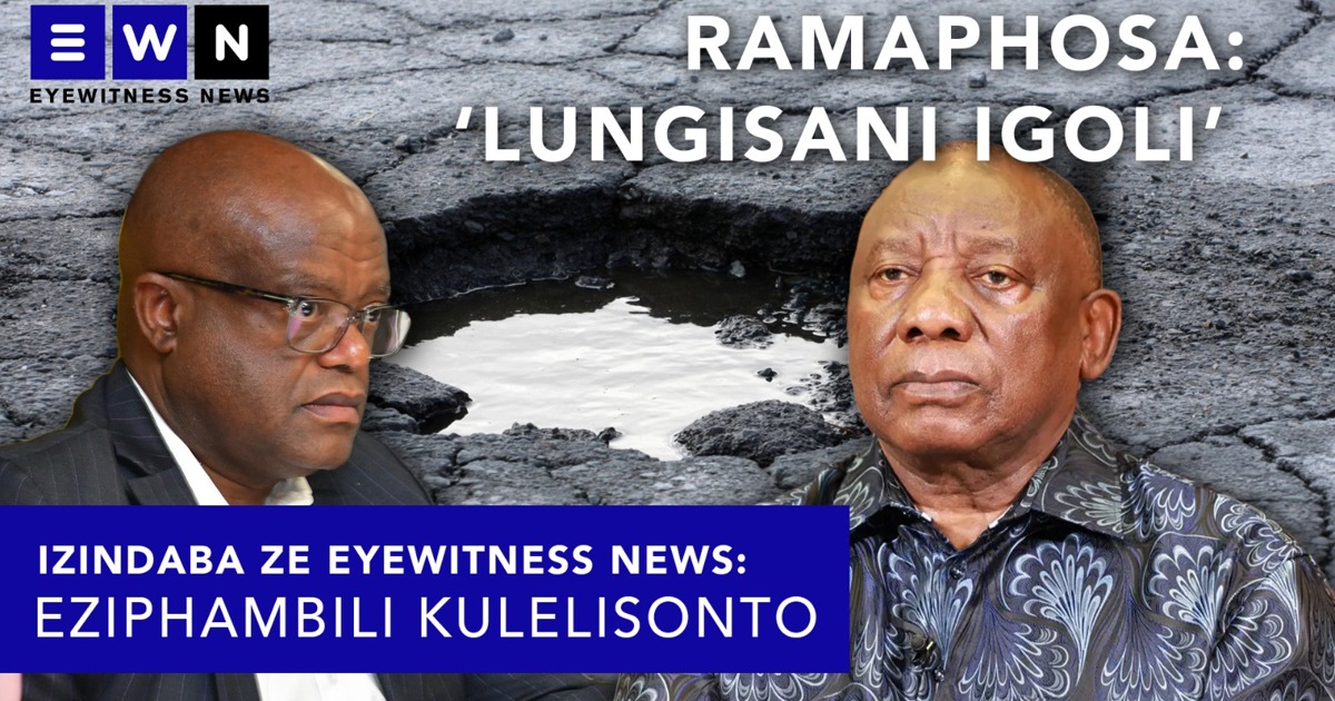 Kulelisonto: URamaphosa ukhala ngesimo seGoli, zihlasele izikhukhula ...