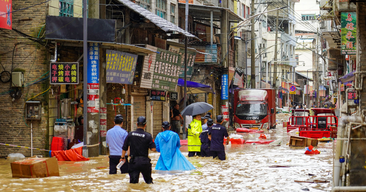 Two dead, 10 missing after flash floods in eastern China