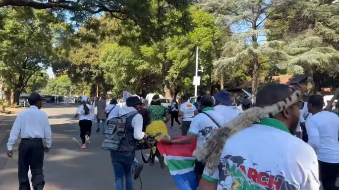 March and March, ActionSA stage march against illegal immigration