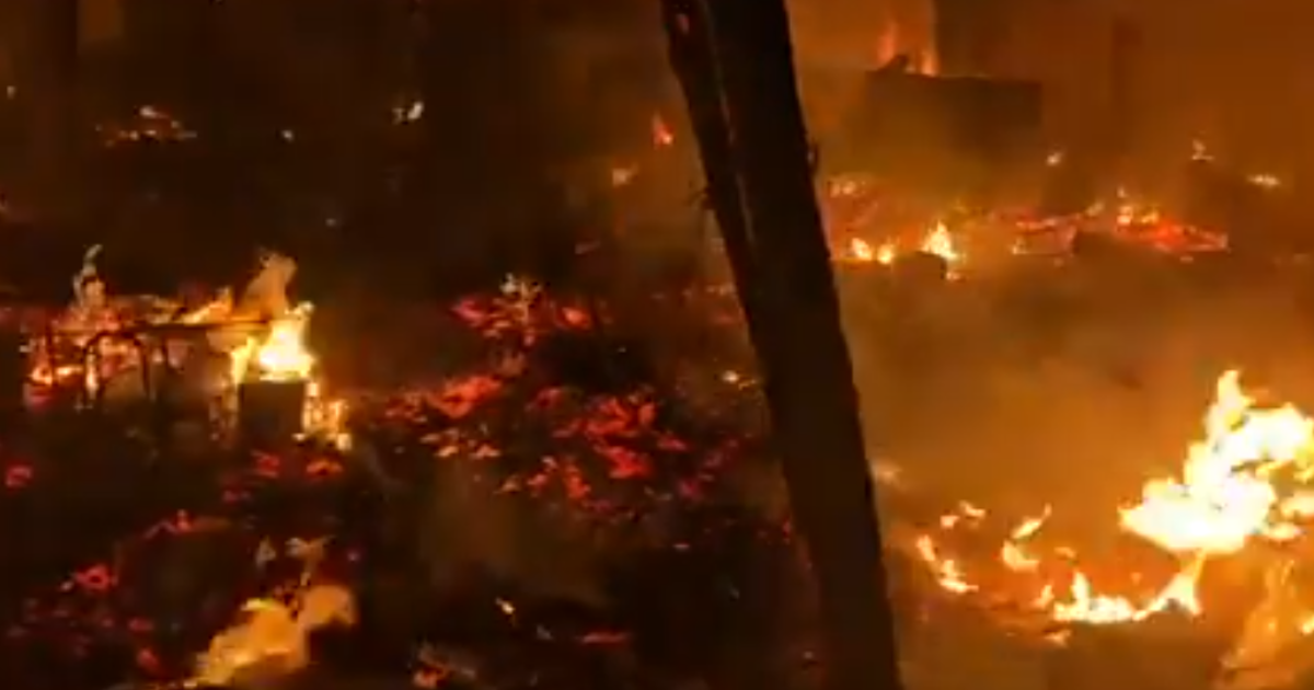 Plastic View informal settlement fire displaces 100 residents