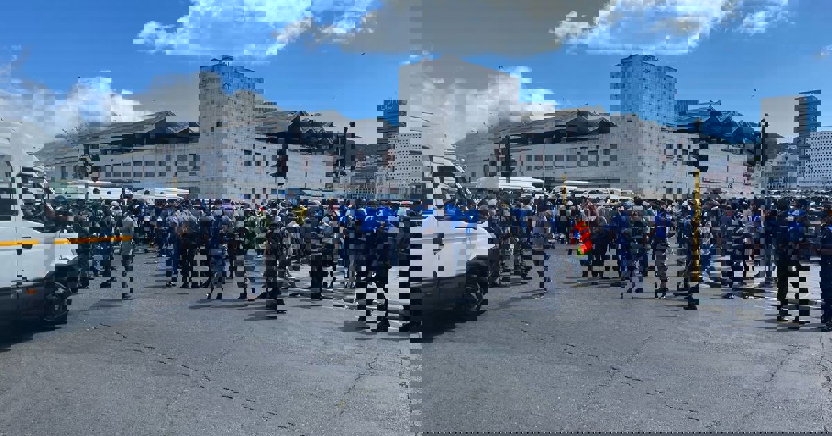 Taxi operations have resumed at the Cape Town taxi rank following ...