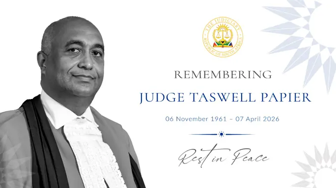 Western Cape High Court mourns death of Judge Taswell Papier