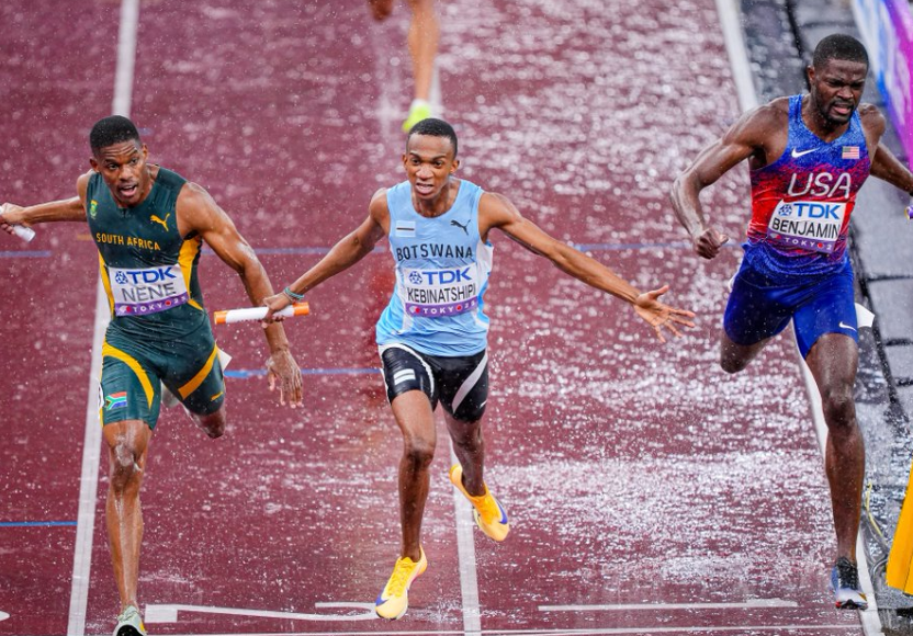 Team SA ends medal drought with bronze in men's 4x400m relay in Tokyo