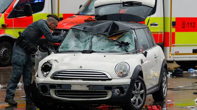 Afghan arrested after car ramming 'attack' wounds 30 in Germany