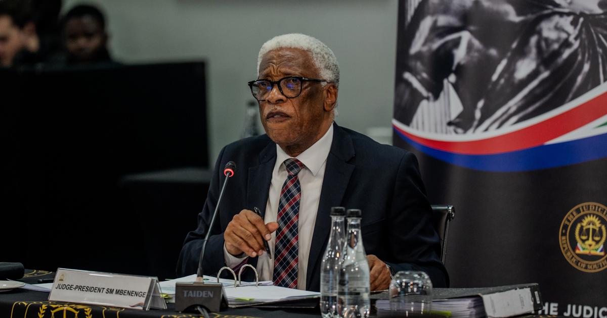 Mbenenge tells tribunal he believes he was 'being led on' by Mengo
