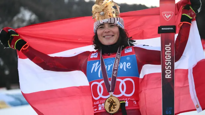 Scheib storms to Kronplatz giant slalom victory as Brignone impresses ...
