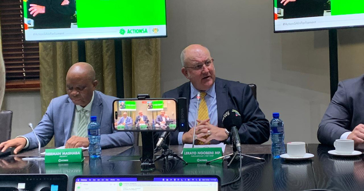 ActionSA vows to address parliamentary rule lapses that allow unethical people to become MPs