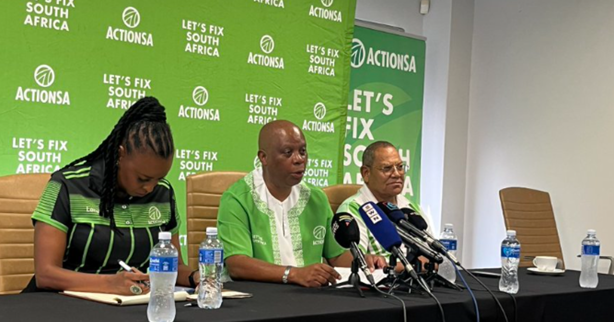 ActionSA slams government as SA marks 30 years of democracy