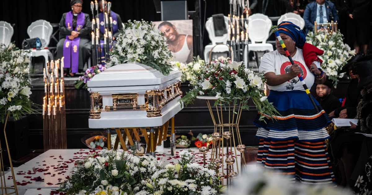 'She was magic': Family and friends pay their last respects to slain ...